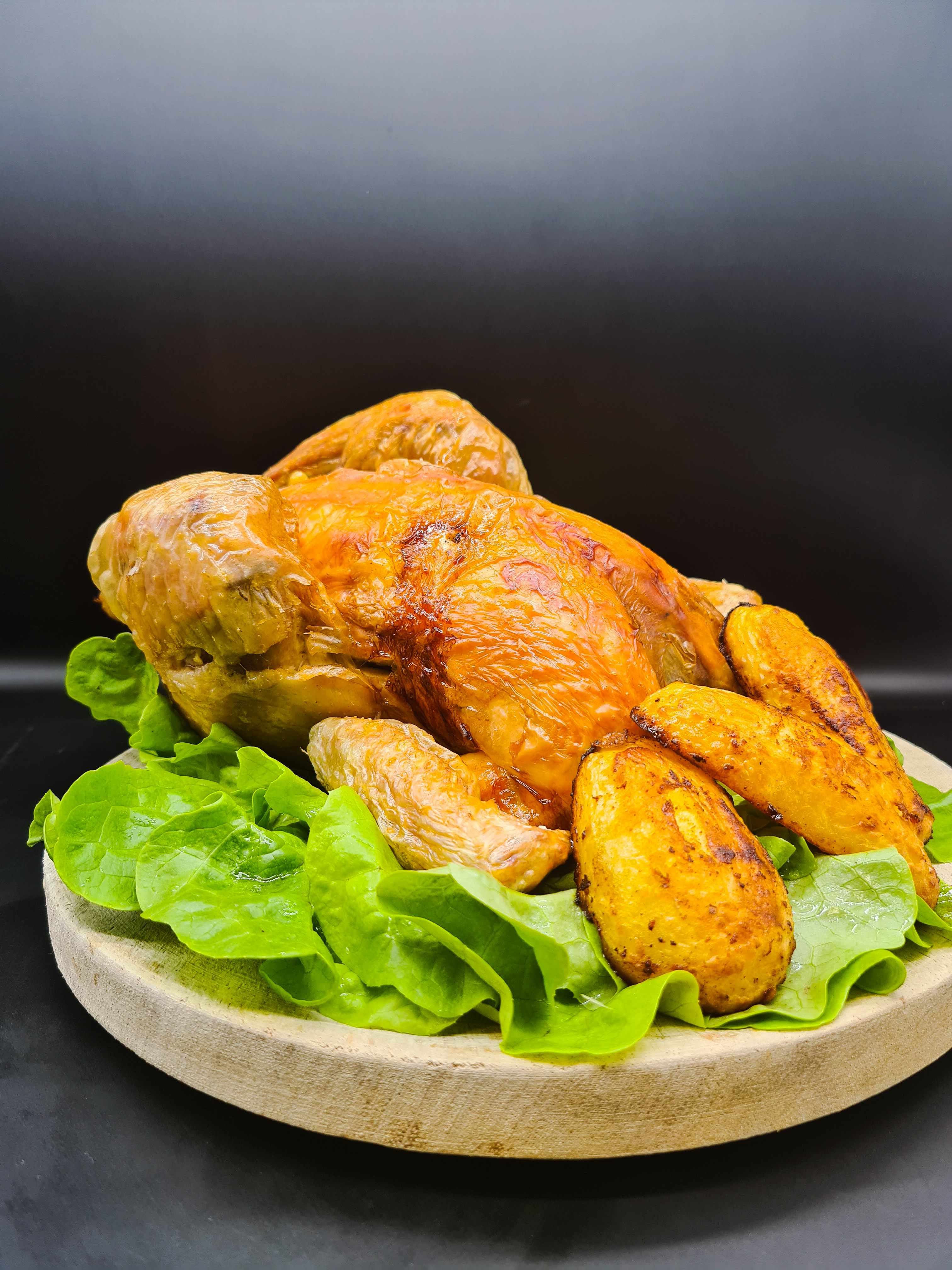 Poulet rôti Bio à la ferme de la Goulpière - Ferme Bio La Goulpière